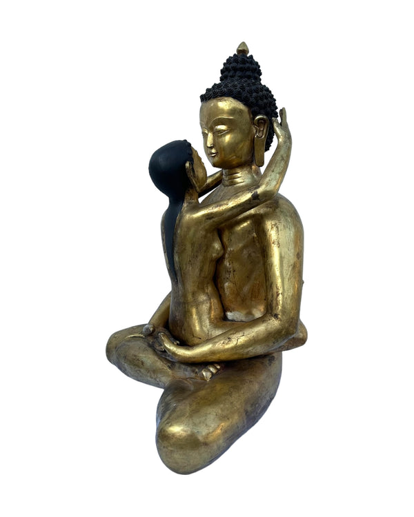 Samantha Bhatra With Consort - Tibet Arts & Healing