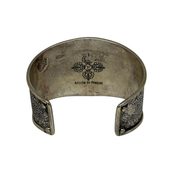 Spinning compassion cuff bracelet - Tibet Arts & Healing