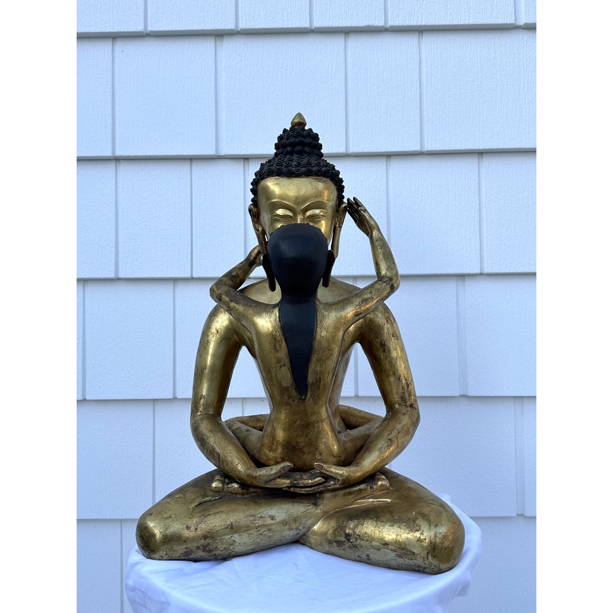 Samantha Bhatra With Consort - Tibet Arts & Healing