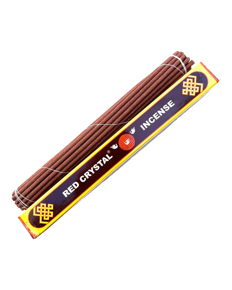 Authentic Red Crystal Handmade Incense - Tibet Arts & Healing