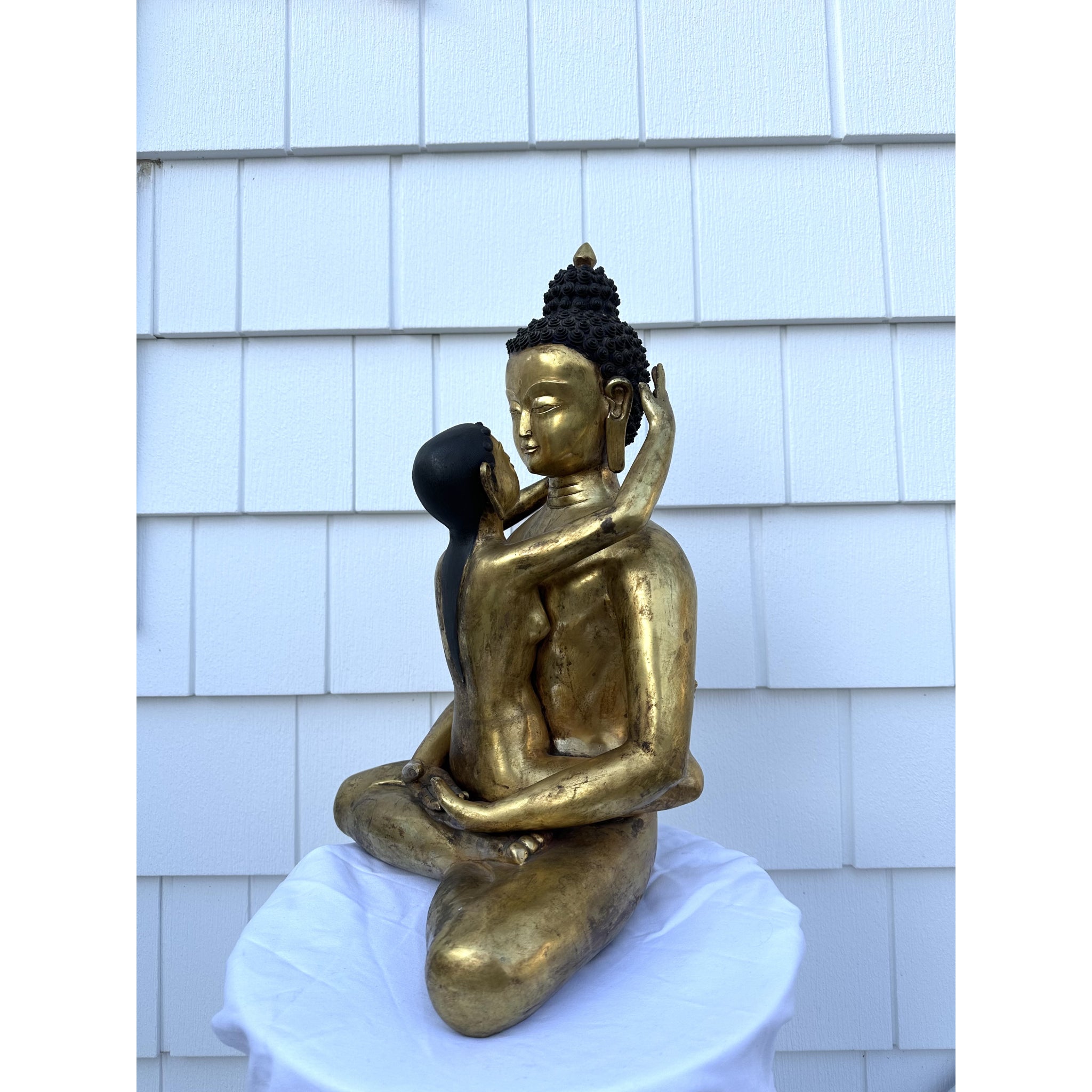 Samantha Bhatra With Consort - Tibet Arts & Healing